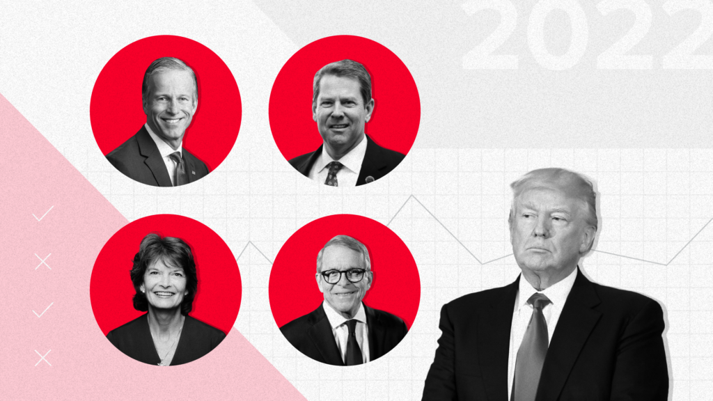 How Republicans Facing Re-Election, With or Without Trump’s Backing ...