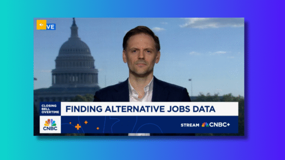 Morning Consult Joins CNBC Live to Spotlight Alternative Jobs Data for ...